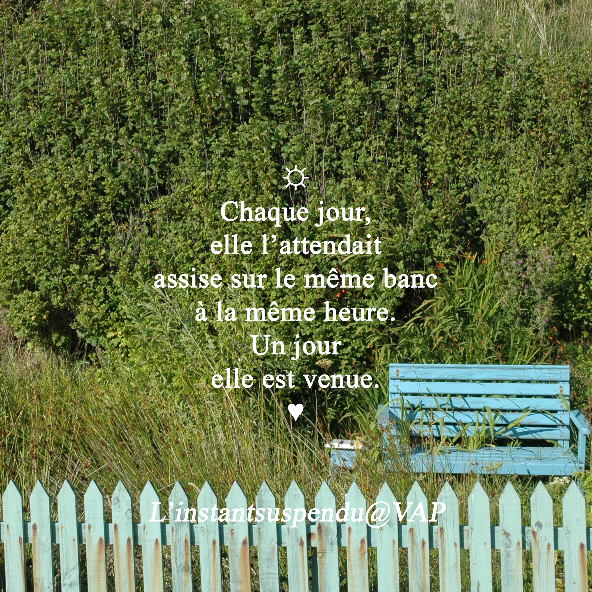 L’instant suspendu