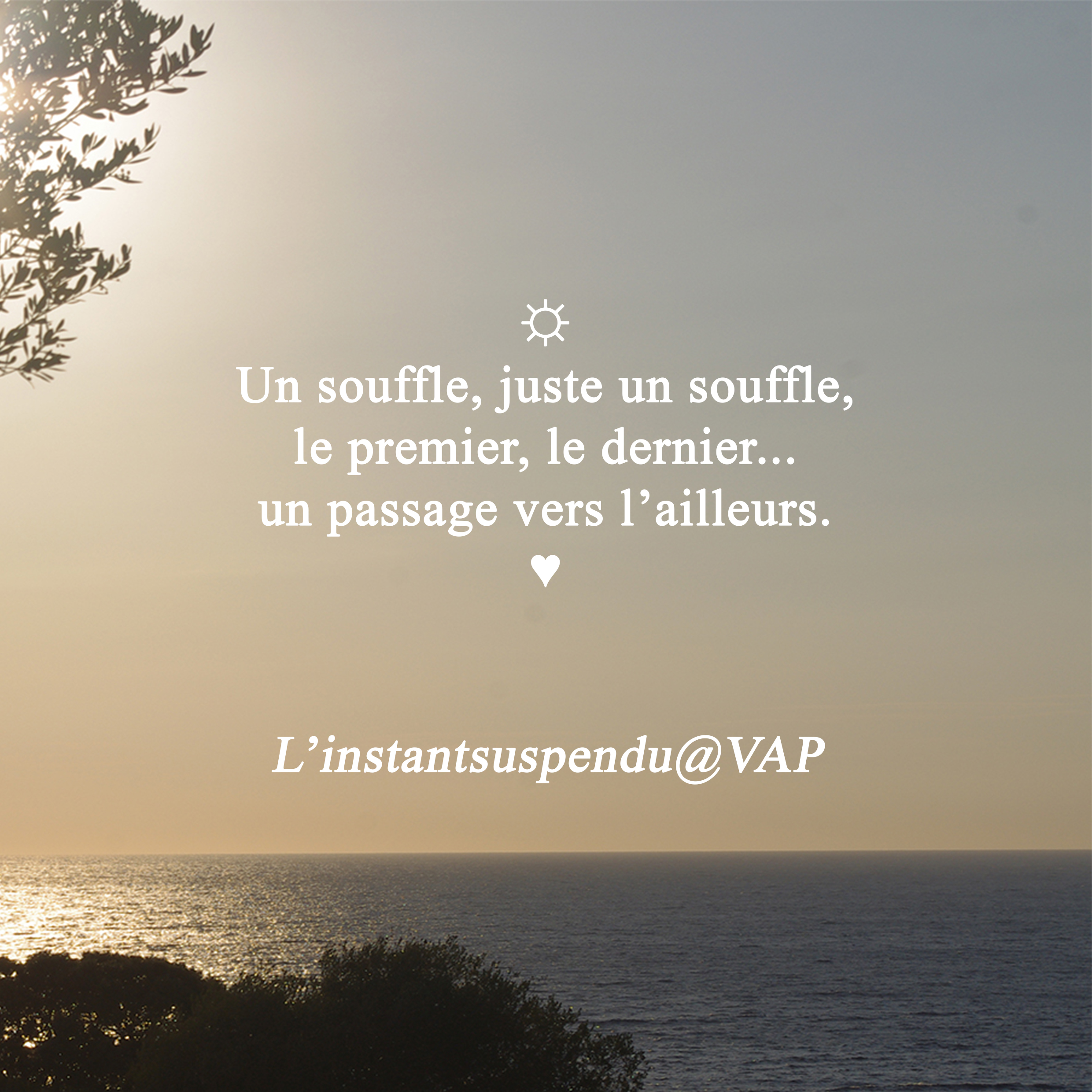 L’instant suspendu